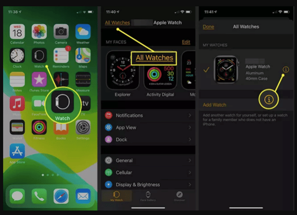 How to Unpair Apple Watch | Solvermatic