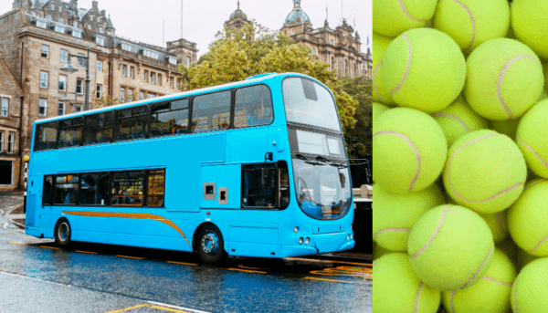 How Many Tennis Balls Fit In A Double Decker Bus | Solvermatic