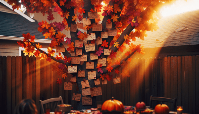 How To Make A Thanksgiving Gratitude Tree | Solvermatic