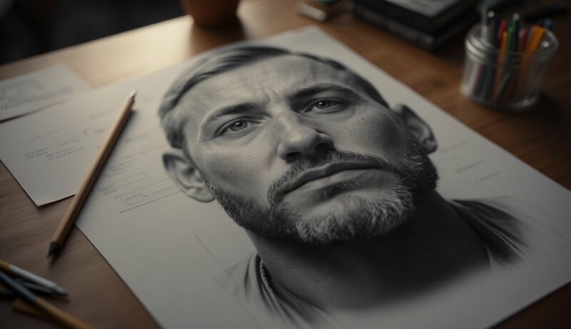 How To Draw A Realistic Portrait: Mastering Facial Details and Textures