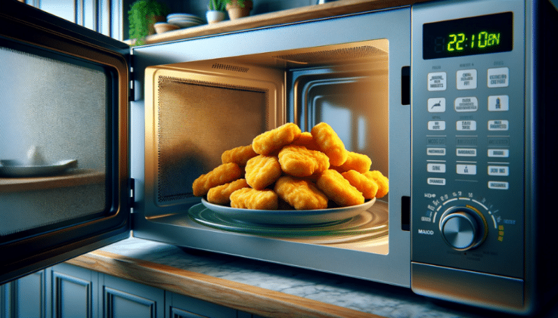 How to Cook Chicken Nuggets in a Microwave | Solvermatic