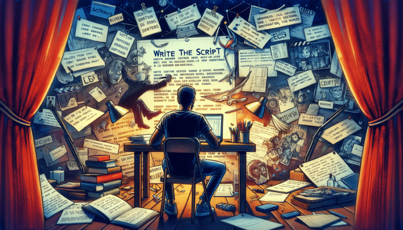 How To Write A Script For An Animated Cartoon Solvermatic 5119