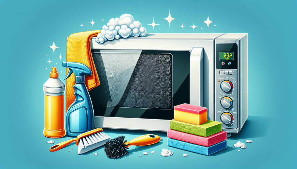 How To Clean A Microwave From Inside And Out | Solvermatic