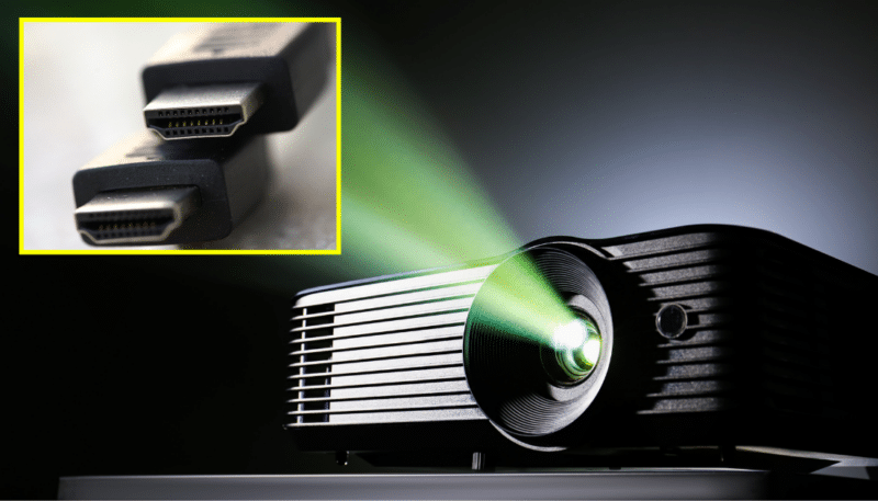 How To Connect A Projector To A TV (Detailed Guide)