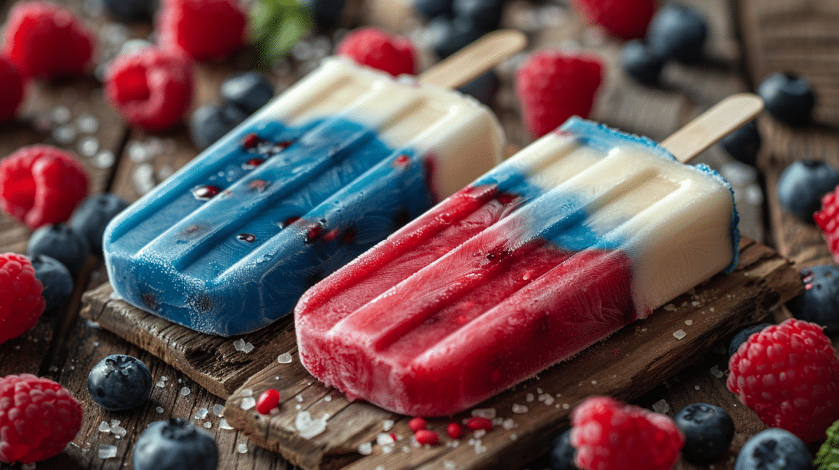How to Make 4th of July Popsicles | Solvermatic