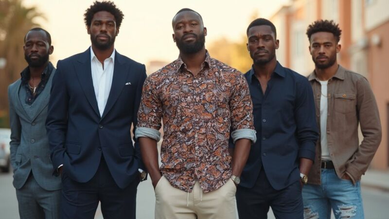 30 Trendy Outfit Ideas for Black Men to Rock Any Occasion | Solvermatic